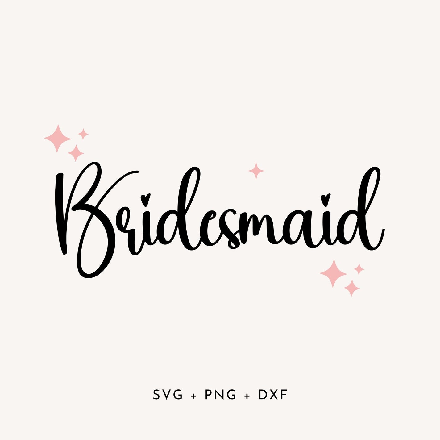 Bridesmaid Svg – Pixie Princess Design